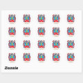 Lough Coat of Arms (Family Crest) Classic Round Sticker | Zazzle