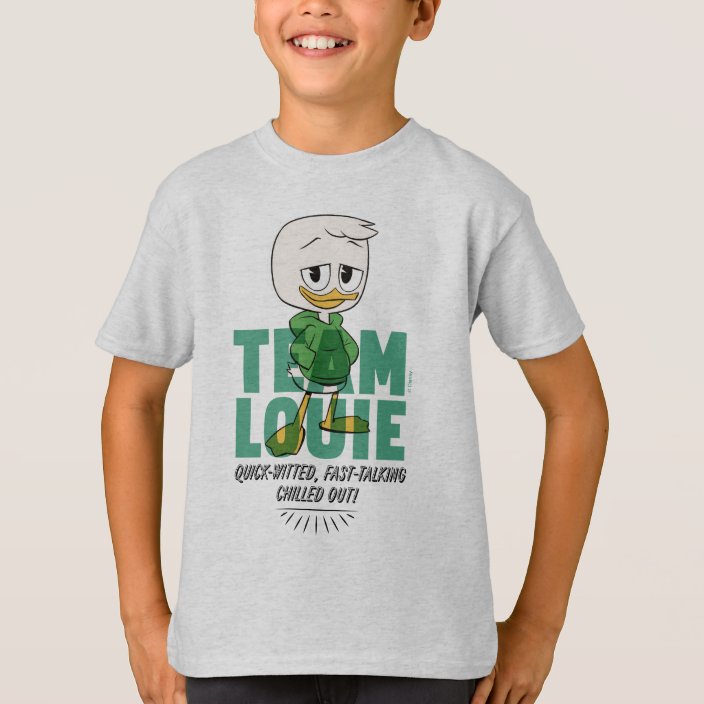 Louie Duck | Team Louie T-Shirt | Zazzle