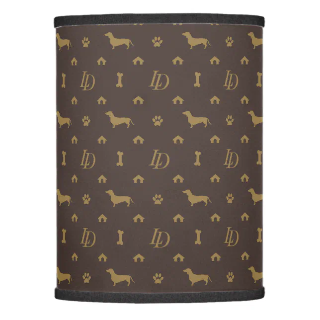 Louis Dachshund Luxury Dog Attire Lamp Shade | Zazzle