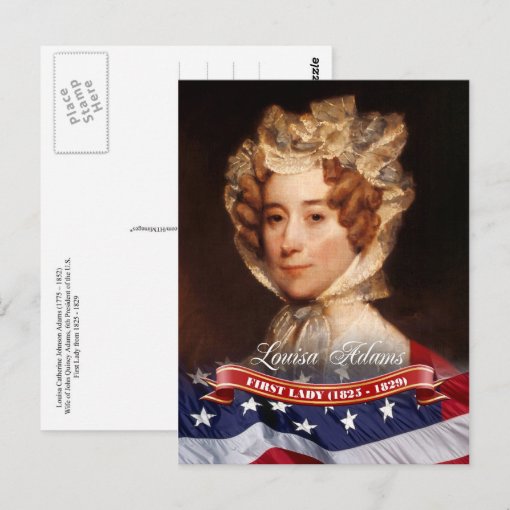 Louisa Adams, First Lady of the U.S. Postcard | Zazzle