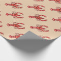 Louisiana Cajun Crawfish Custom Wrapping Paper | Zazzle