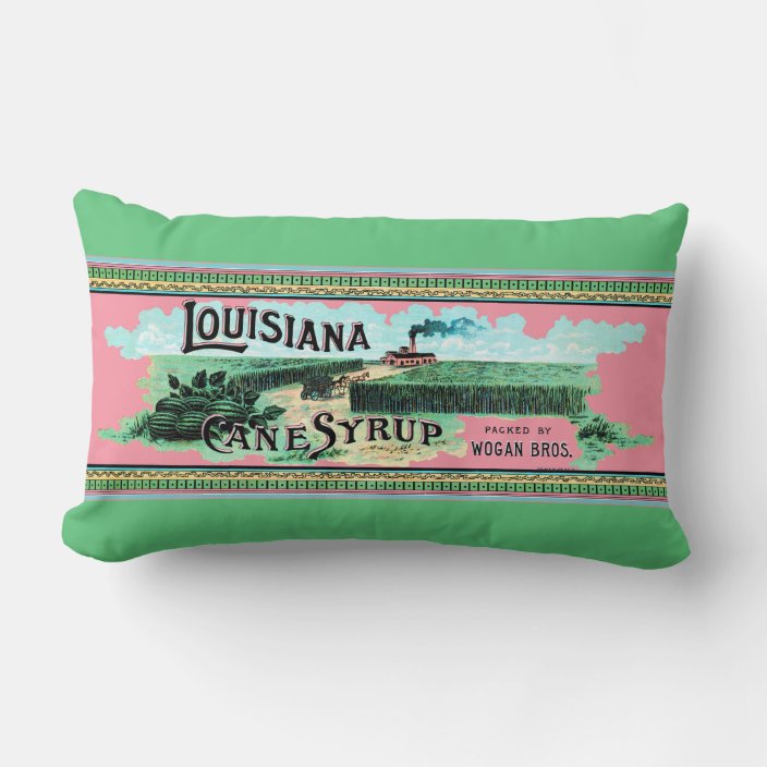 Louisiana Cane Syrup Lumbar Pillow | Zazzle.com