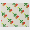 Louisiana Fleur De Lis Cajun Christmas Tree & Gift Wrapping Paper | Zazzle