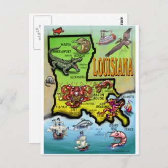 Louisiana Postcard | Zazzle