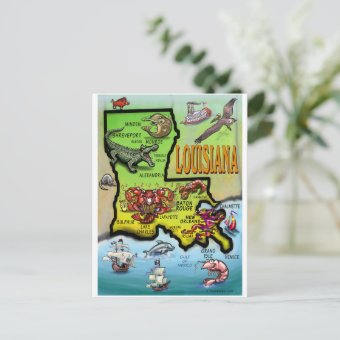 Louisiana Postcard | Zazzle