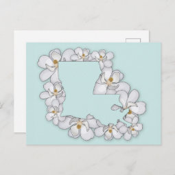 Louisiana State Flower - Magnolia Postcard | Zazzle