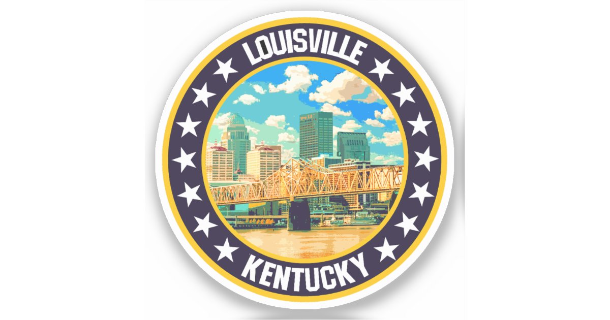 Louisville sticker | Zazzle