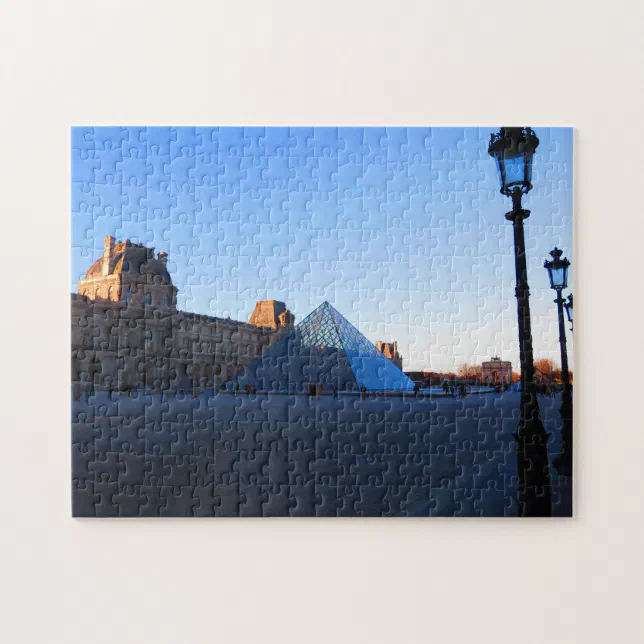 Louvre Museum Paris Puzzle | Zazzle