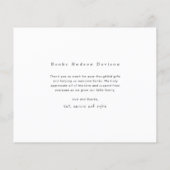 Love and Thanks Budget Photo Baby Thank You Card | Zazzle