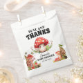 Love and Thanks Fungi Mushroom Moth Baby Shower Favor Bag | Zazzle
