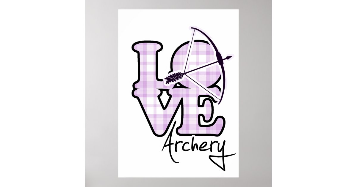 Love Archery Poster | Zazzle