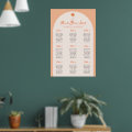 Love at First Spritz Aperol Find Your Seat Chart | Zazzle