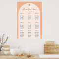 Love at First Spritz Aperol Find Your Seat Chart | Zazzle