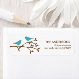 Love Birds Address Labels | Zazzle