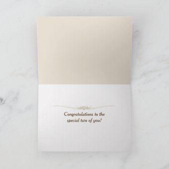 Love Birds On Rope Wedding Congratulations Card | Zazzle