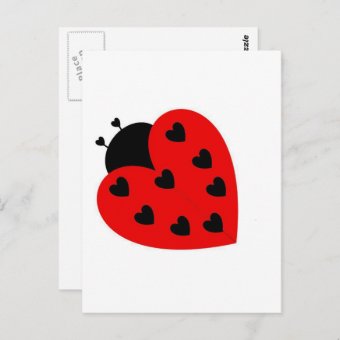 Love Bug Postcard | Zazzle