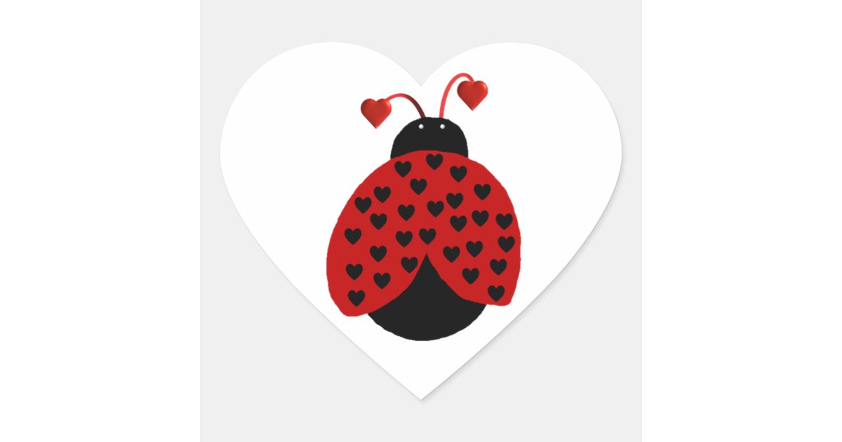 Love Bug Sticker | Zazzle