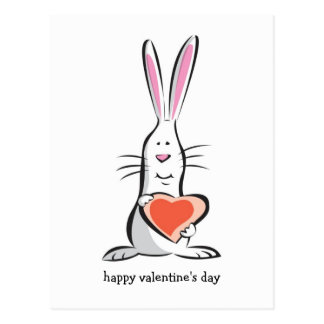 Bunny Valentine Cards | Zazzle