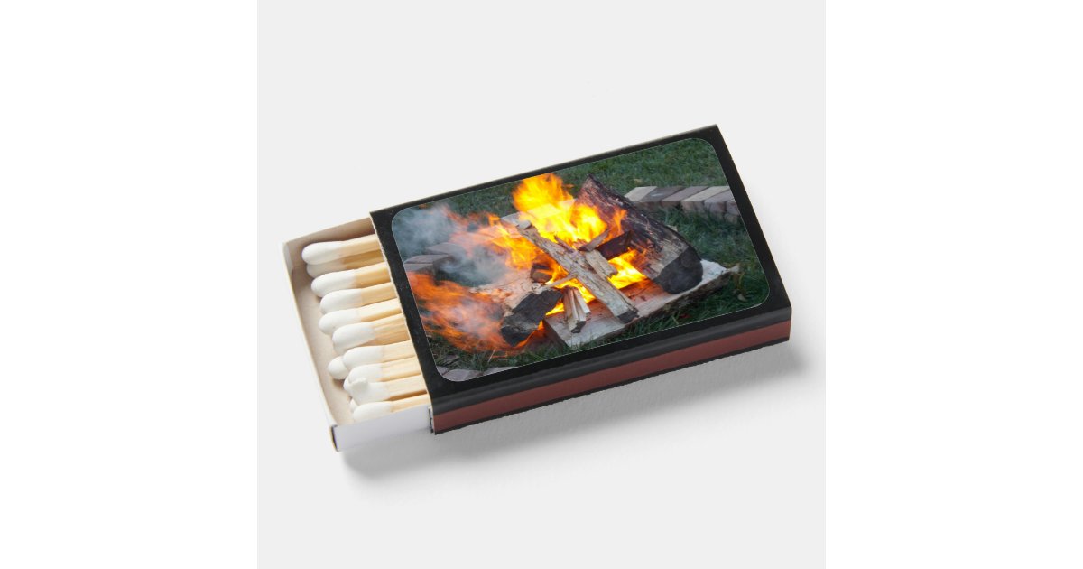 Love Campfire Matchbox Matchboxes | Zazzle