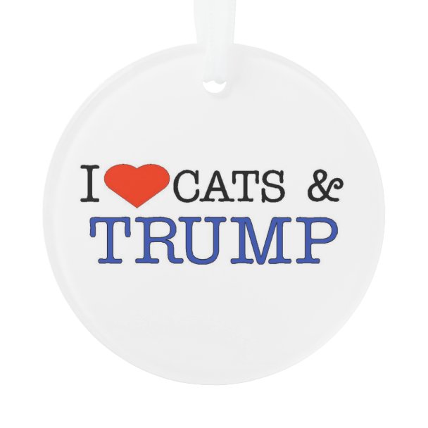 I Love Trump Fabric | Zazzle