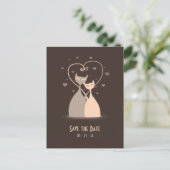 Love Cats - Save the date postcard | Zazzle