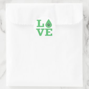 Love Cbd - Stickers | Zazzle
