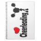 Love Cheerleading Notebook | Zazzle
