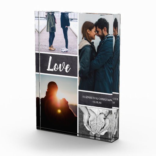 Love couple Photo Collage | Zazzle
