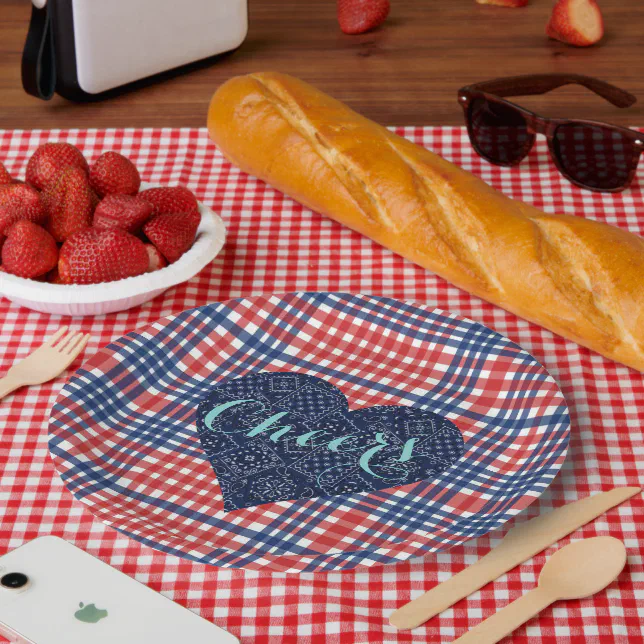 Love Fall Kitsch Country Wedding Party Plates | Zazzle