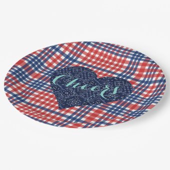 Love Fall Kitsch Country Wedding Party Plates | Zazzle