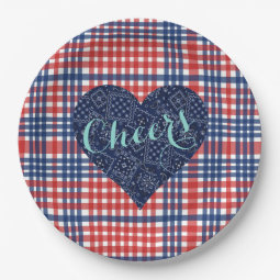 Love Fall Kitsch Country Wedding Party Plates | Zazzle