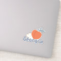 Love Georgia Peach Sticker | Zazzle