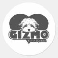 Love Gizmo Kevin's Corner Pet Maltipoo Puppy Classic Round Sticker | Zazzle