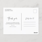 Love Gratitude Vertical Photo Thank You Postcard | Zazzle