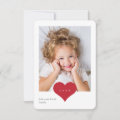 Love Heart Classroom Photo Valentines Day Card | Zazzle
