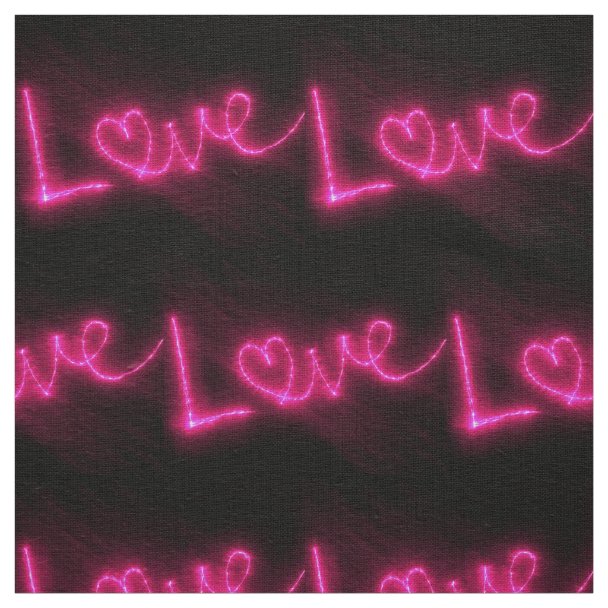 Retro Hot Pink and Black Polka Dot Pattern Fabric | Zazzle