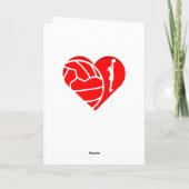 Love Heart Netball Thank You | Zazzle