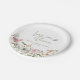 Love in Bloom Wildflower Bridal Shower Paper Plates | Zazzle