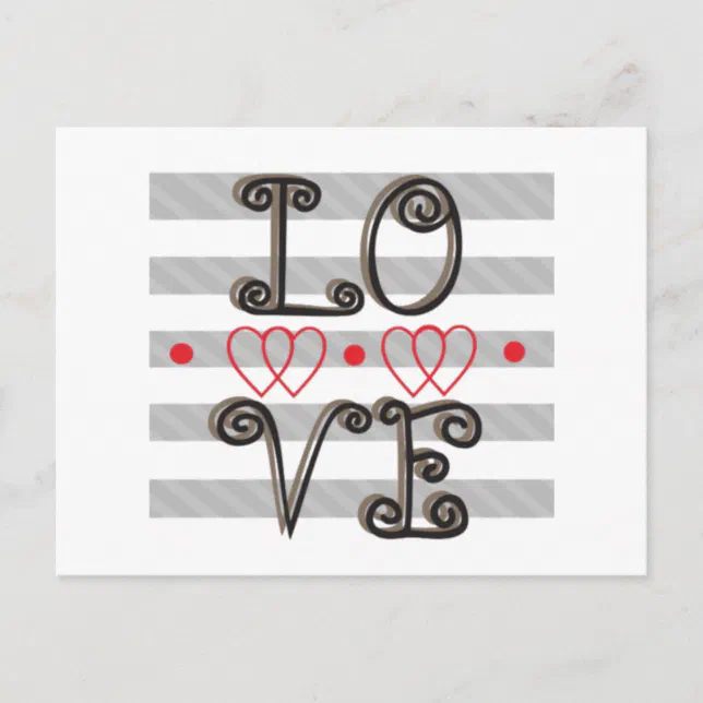 Love Infinity Times Love Infinity Postcard | Zazzle