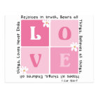 Christian love heart jigsaw puzzle postcard | Zazzle.com