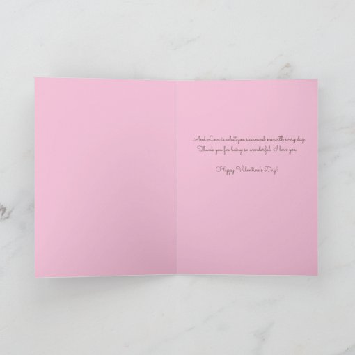 Love Is 1 Corinthians 13 Personalized Valentine's Holiday Card | Zazzle