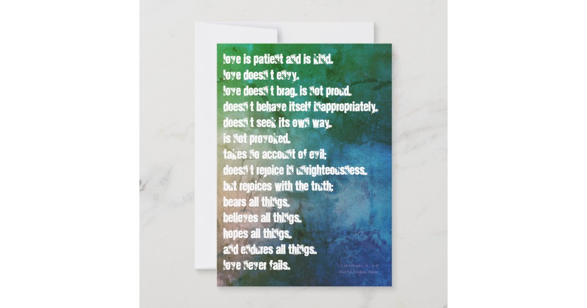 Love Is Card | Zazzle