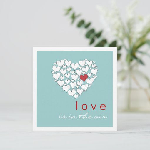 Love is in the Air Valentines Day Party Invitation | Zazzle