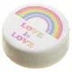 LOVE is LOVE - Gay Pride / LGBT Rainbow Chocolate Covered Oreo | Zazzle