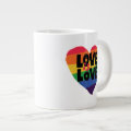 Love is Love Giant Coffee Mug | Zazzle