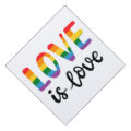 Love Is Love Graduation Cap Topper | Zazzle