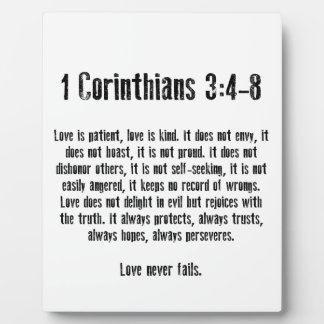 Bible Verse Photo Plaques | Zazzle