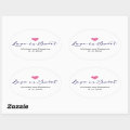 Wedding Favor Stickers Love is Sweet | Zazzle
