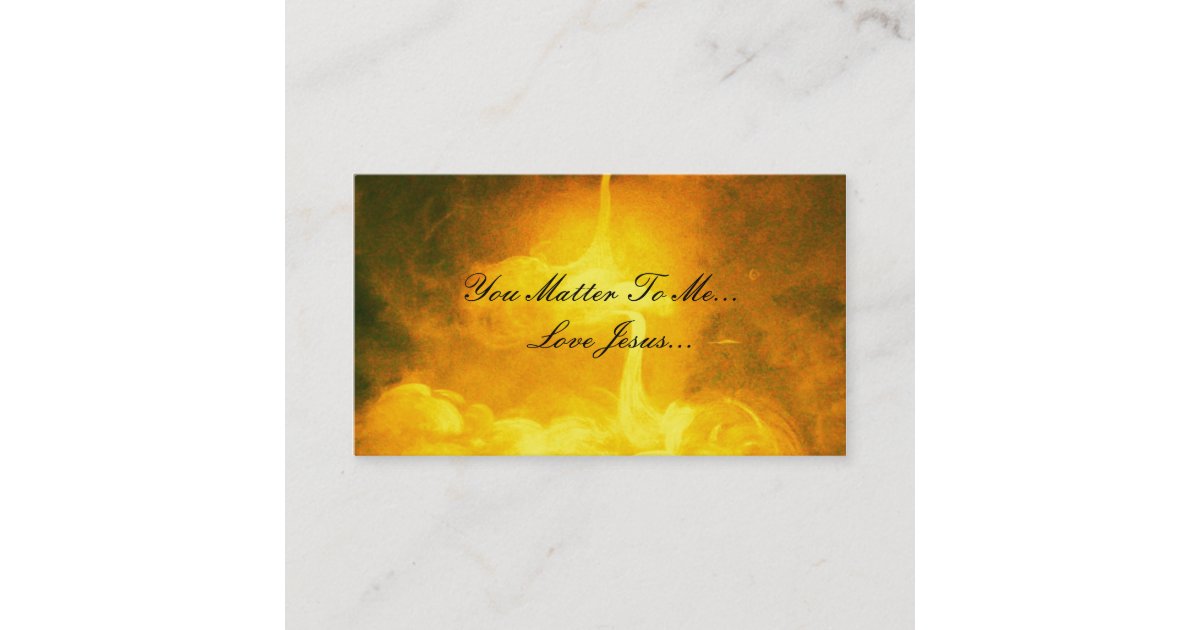 Love Jesus Business Card | Zazzle