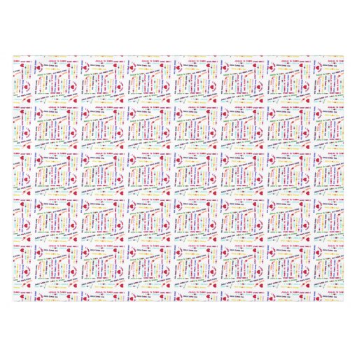 Love Jesus Tablecloth | Zazzle